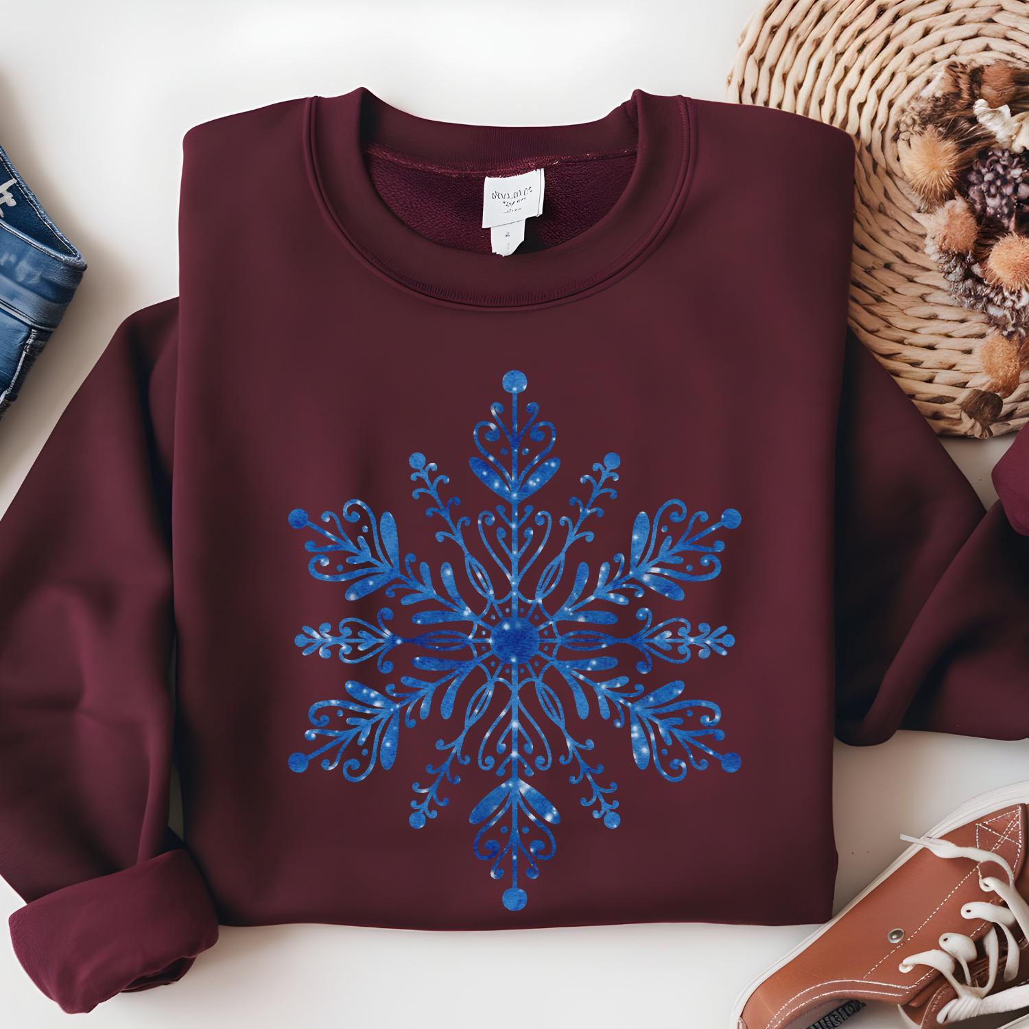 Winter Snowflake PNG Bundle, Holiday Graphics (digital Download) - Etsy