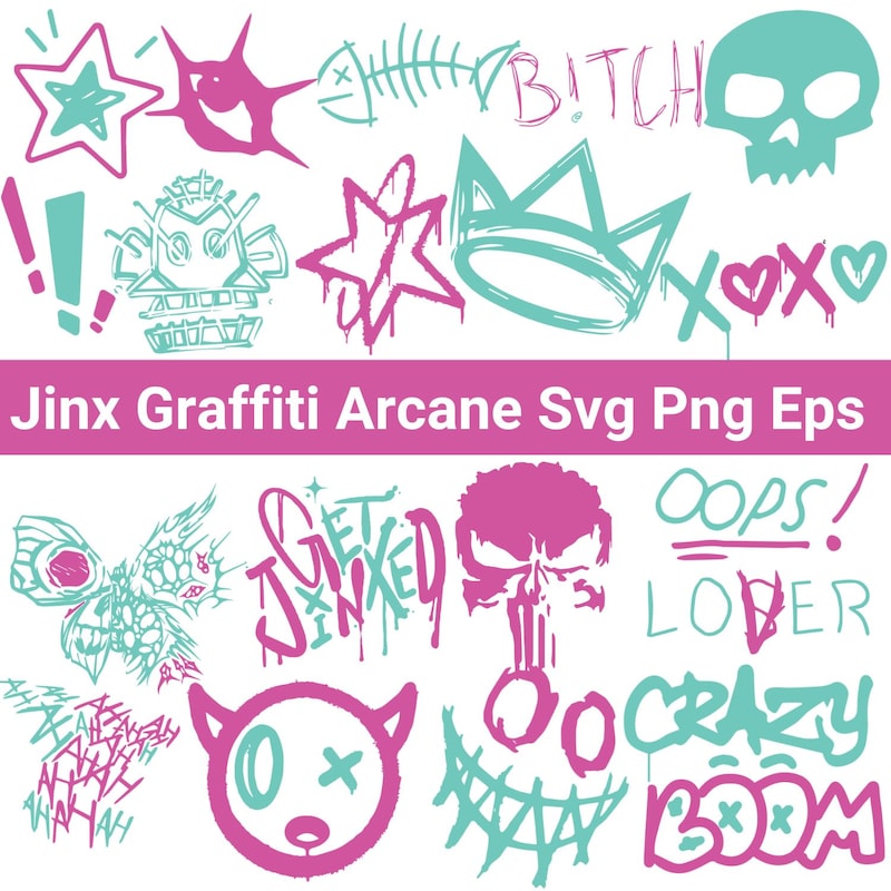 Jinx Graffiti - Etsy