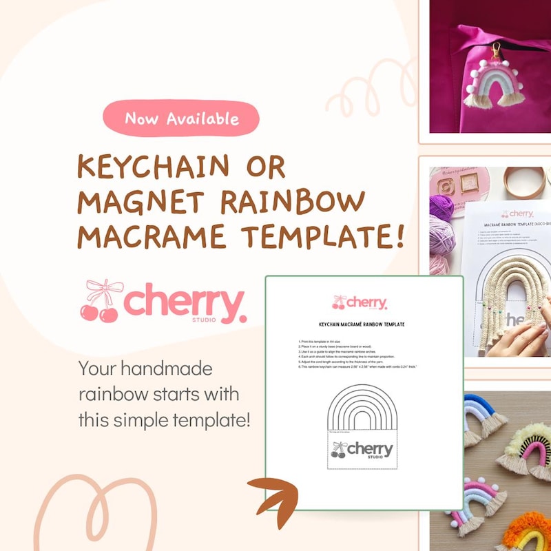 Macrame Rainbow - Etsy