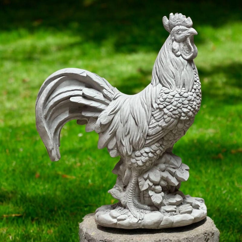 Rooster Statue - Etsy