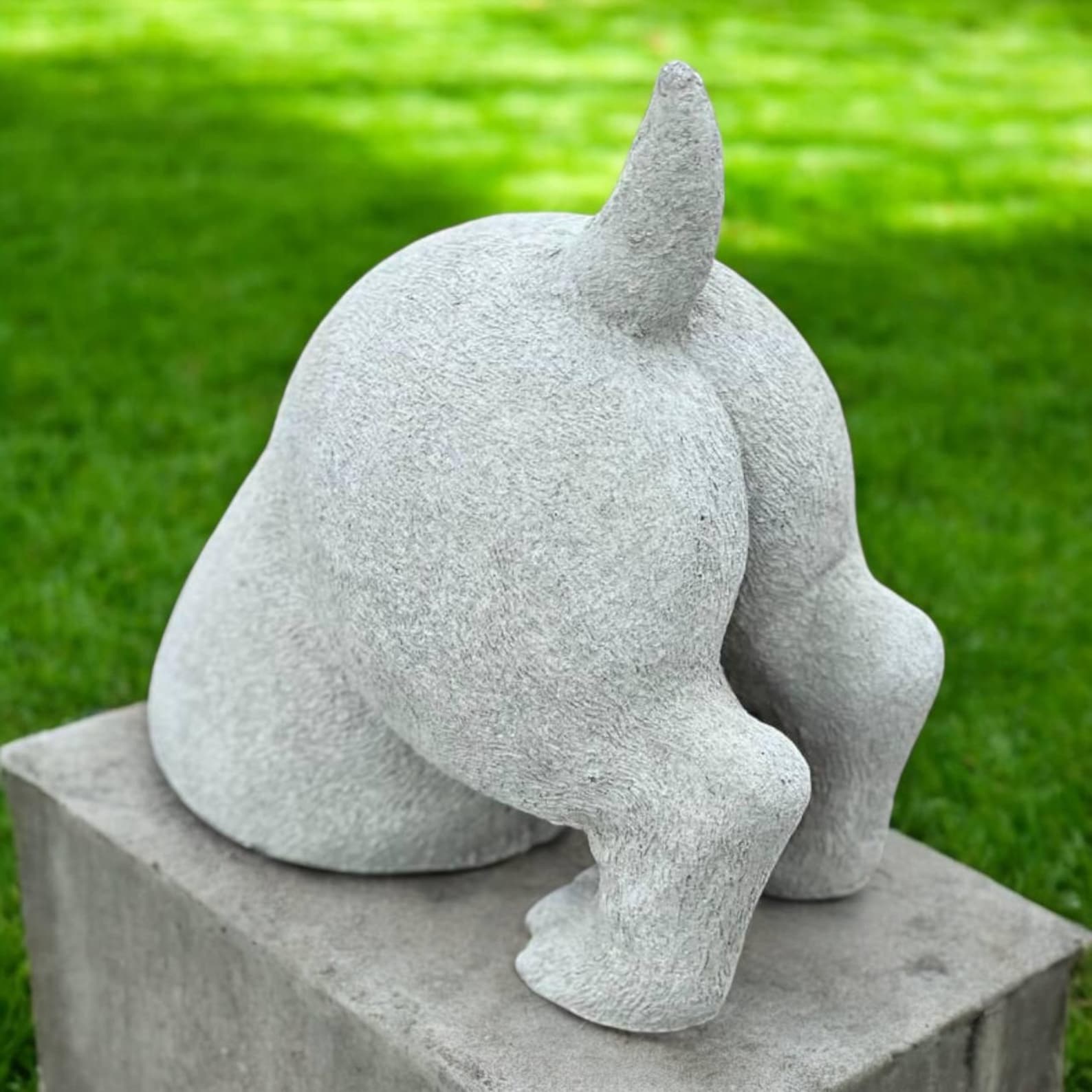Digging Dog Sculpture, Yard Pet Design, Garden Dog Ornament, Lawn Puppy ...