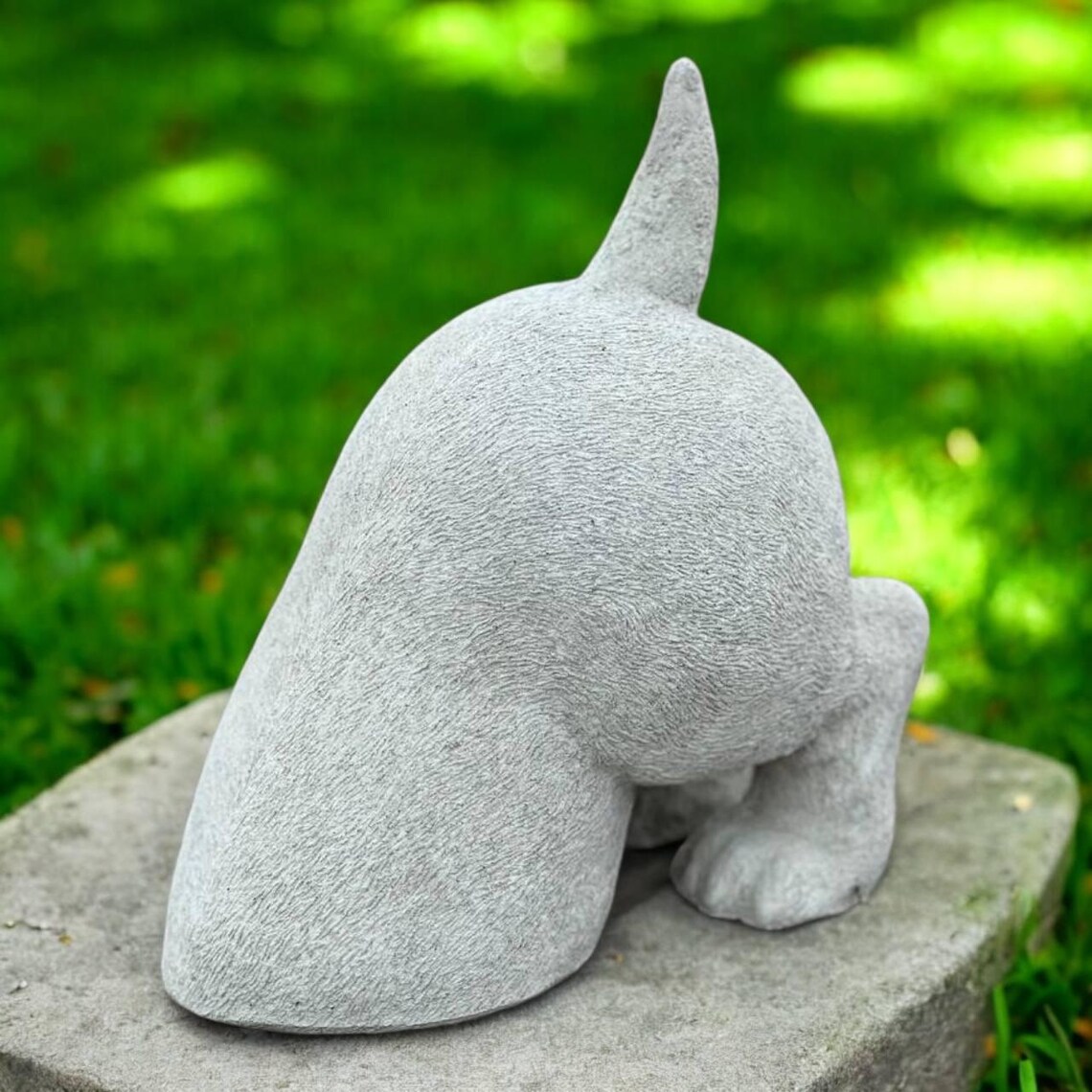 Digging Dog Sculpture, Yard Pet Design, Garden Dog Ornament, Lawn Puppy ...