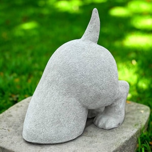 Digging Dog Sculpture, Yard Pet Design, Garden Dog Ornament, Lawn Puppy ...
