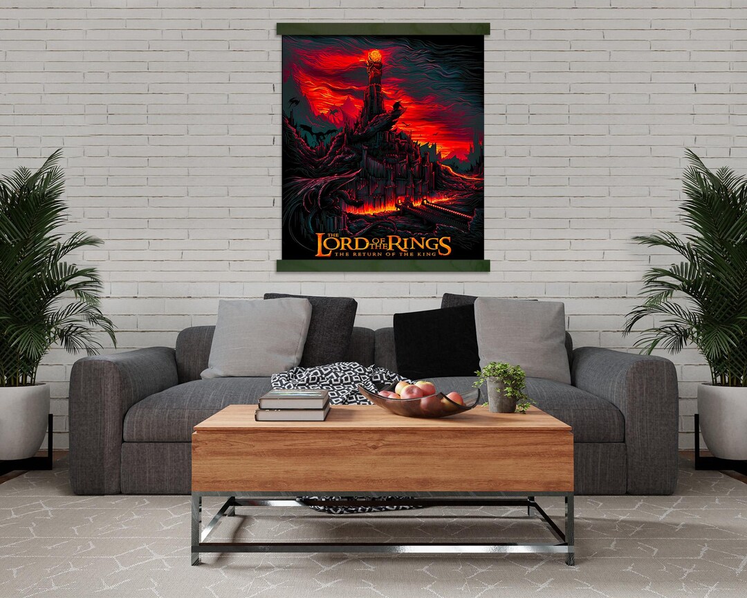 Lord of the Rings, Return of Theking, Mordor, Lord Tapestry, Lord ...
