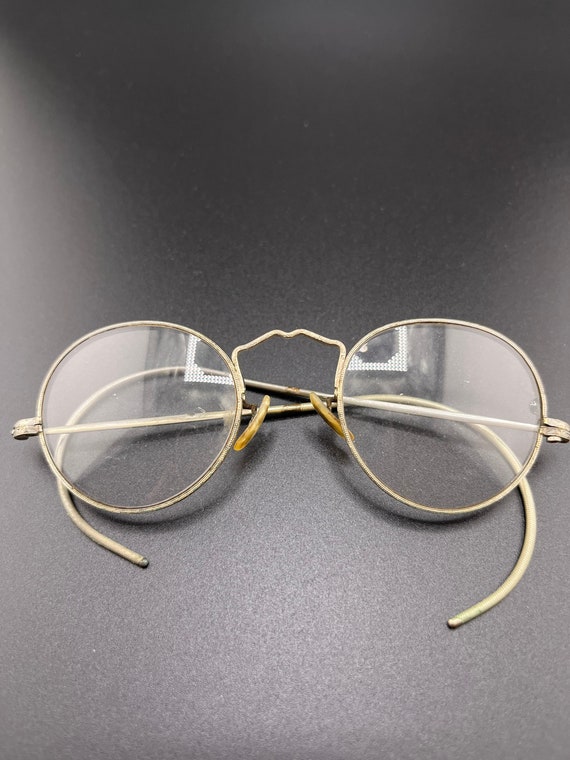 Vintage Wire Frame Glasses Gem