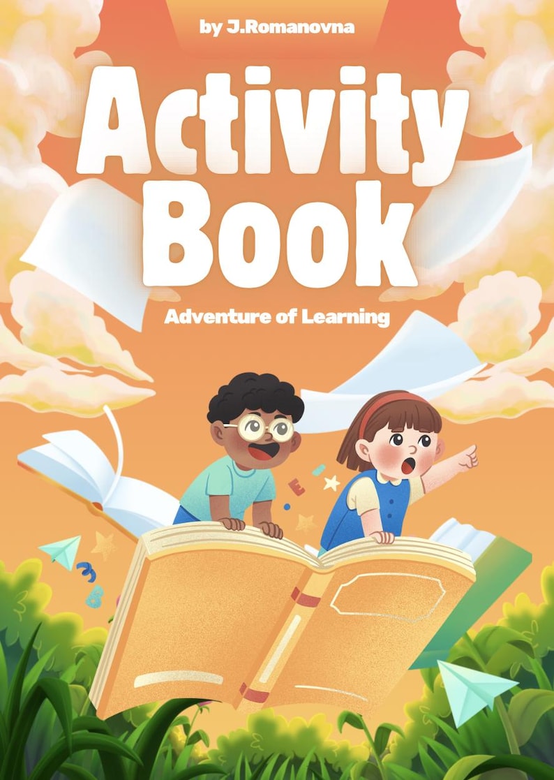 Kids Activity Workbook Printable | Math, Logic & Emotions | 111 Pages ...