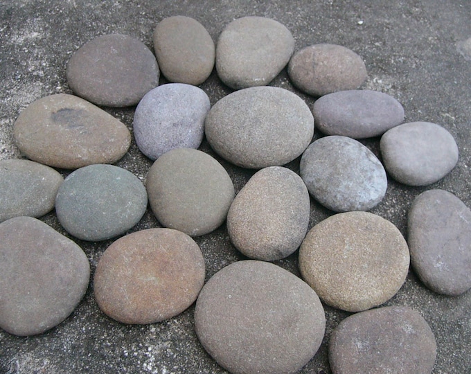 Big Round River Rocks Stones Garden Rocks Large Chunky Rocks Lot 22B - Etsy