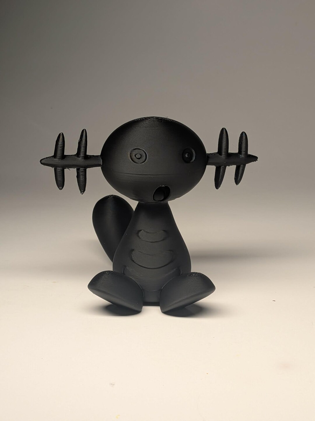 Wooper Axolotl Pokemon Fan Art Figurine 3D Printed Collectible Desk Toy ...