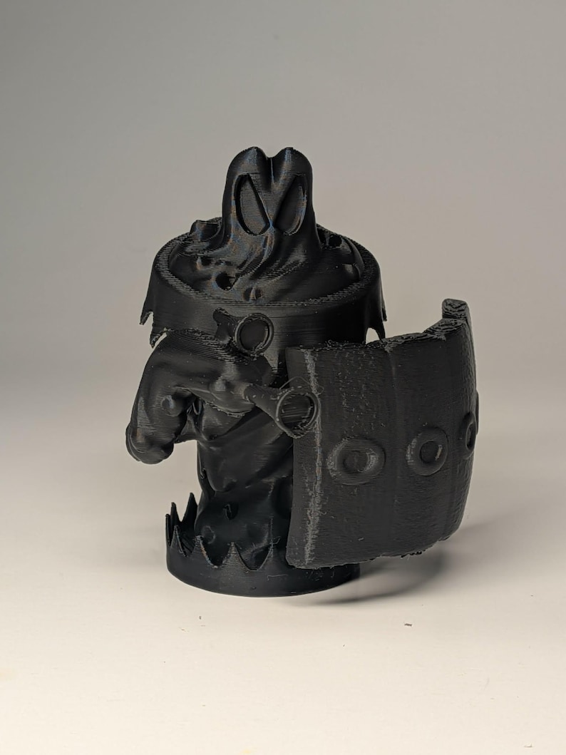 Chuckolator Rifle Mario Super Star Saga Statue Fan Art Figurine 3D ...