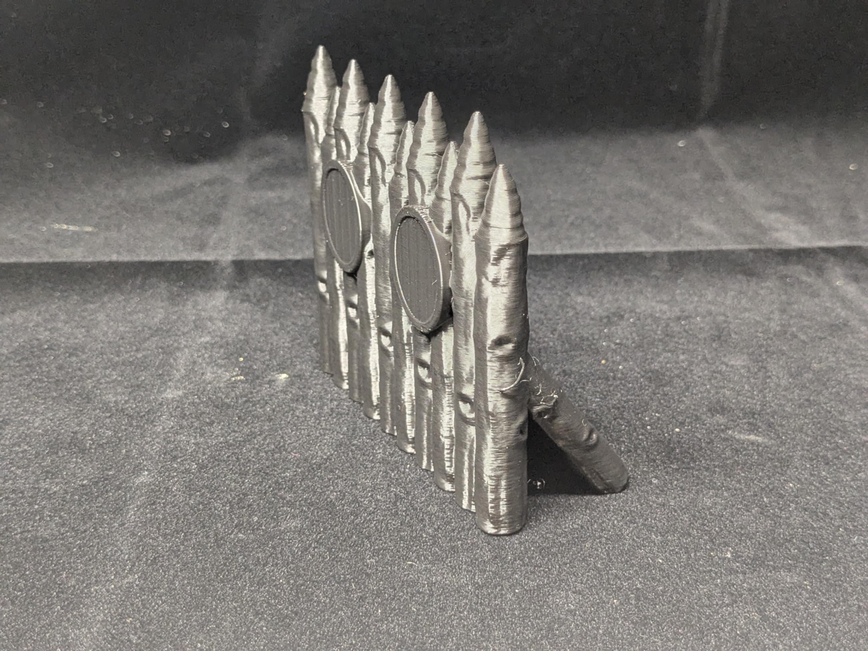 Viking Palisade Wall Spiked Barricades: Wargaming Terrain Cheval De ...