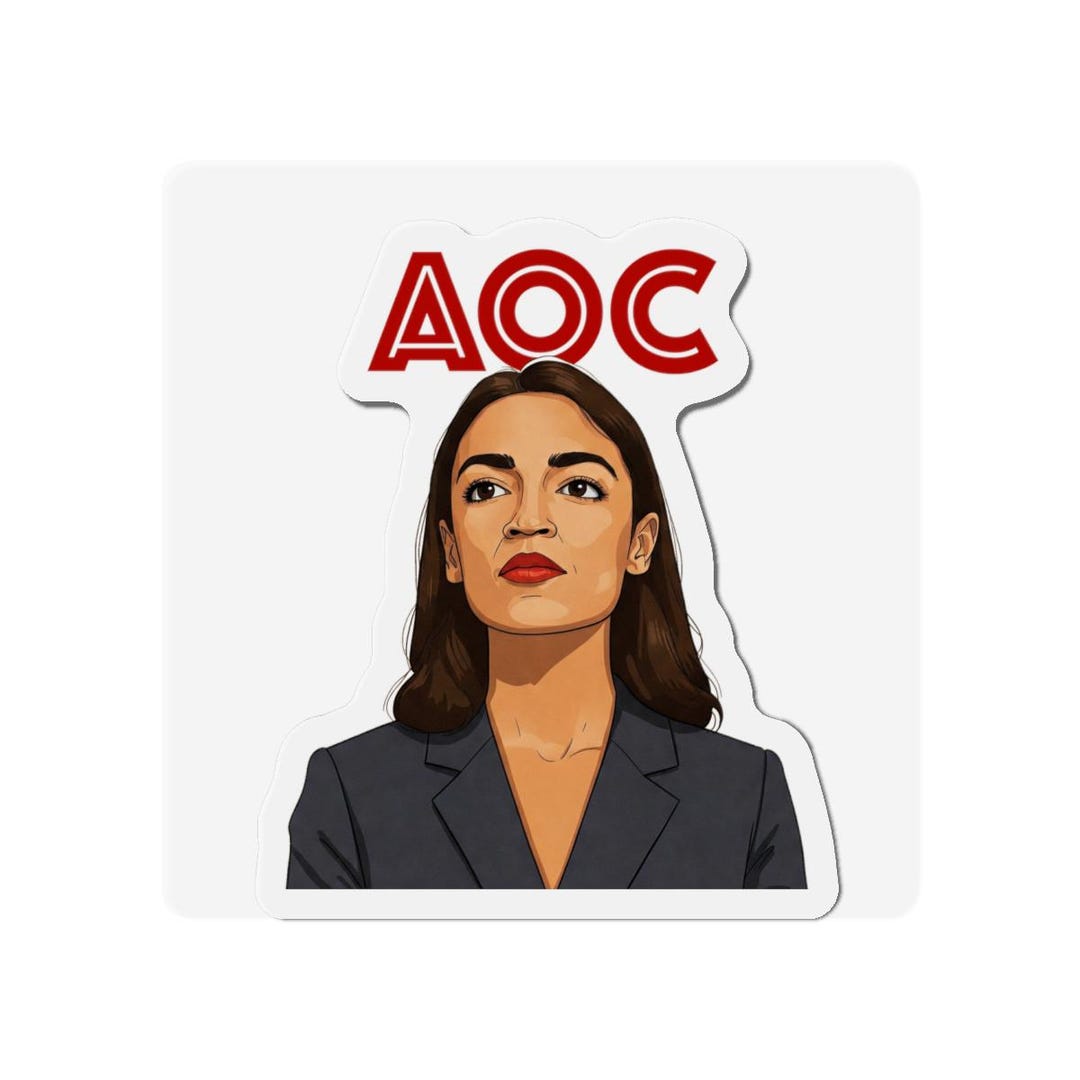 Magnet - Alexandria Ocasio-cortez Inspirational Sticker - AOC - RESIST ...