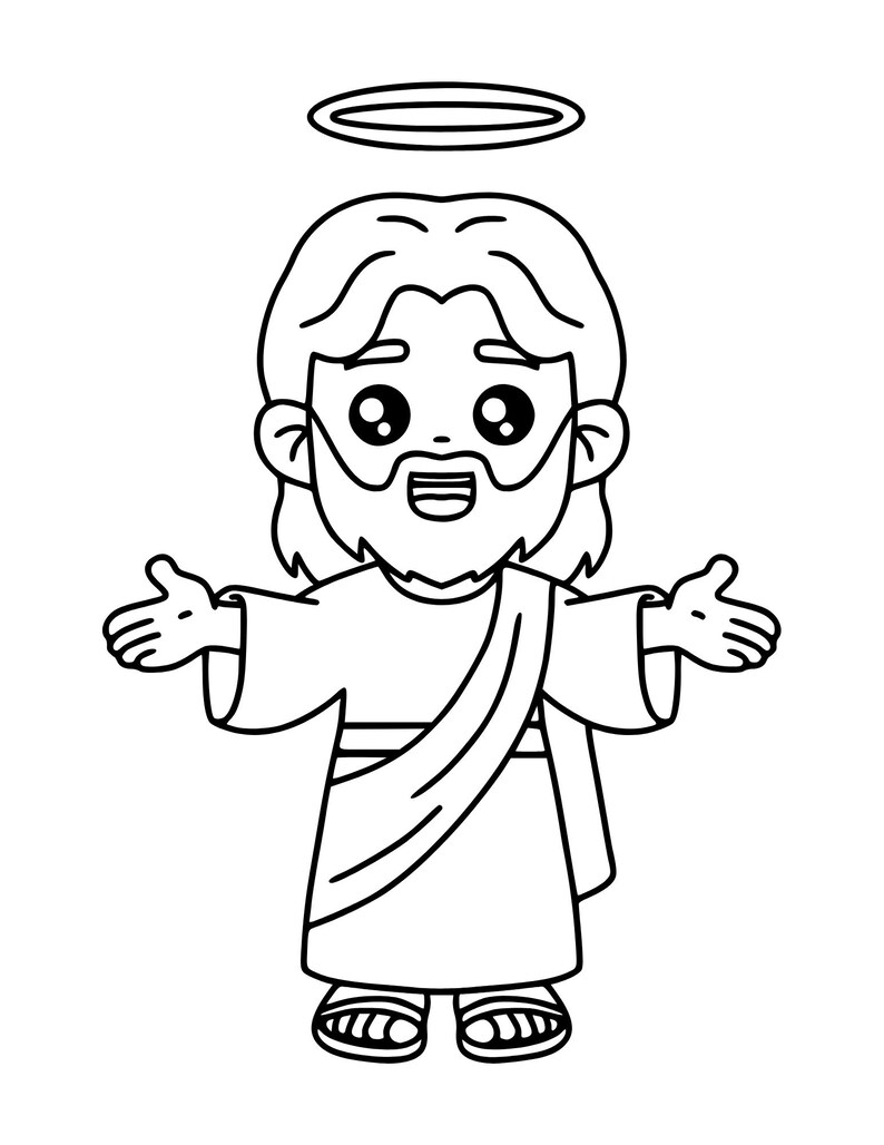 Bible Characters Coloring Pages for Kids – Digital Download Printable ...