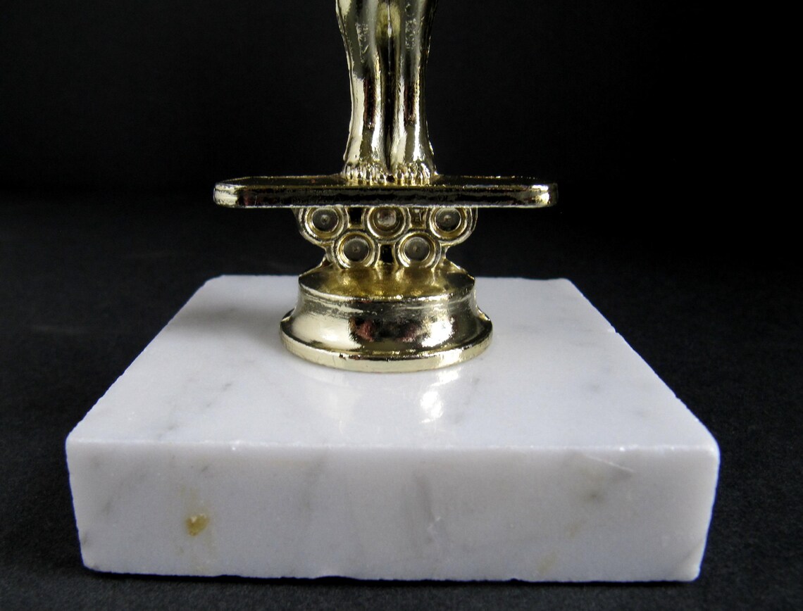 Vintage Winged Female Victory Trophy - Etsy