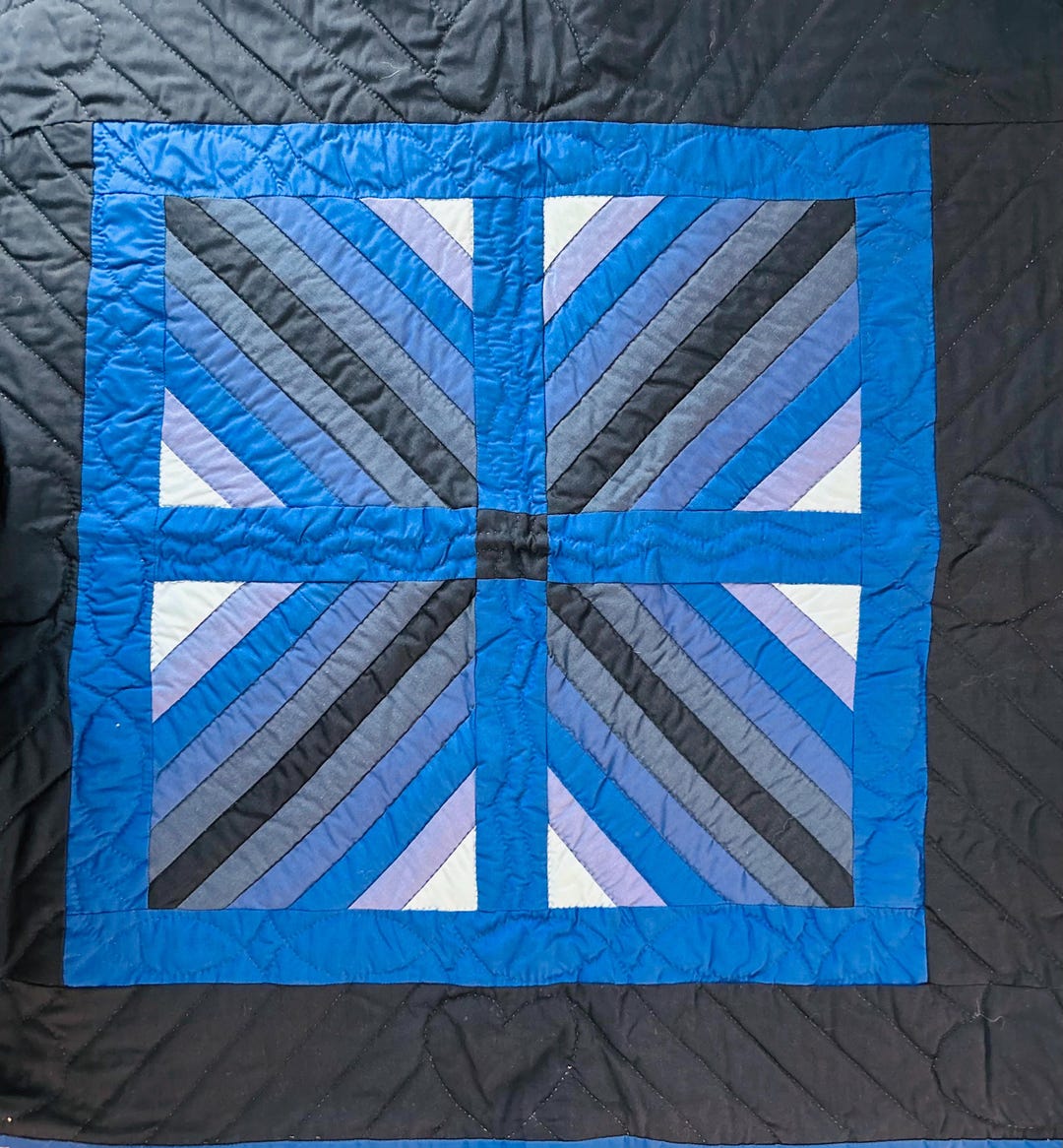 Amish Criss Cross Antique Circa 1930s Crib/doll Quilt: Vintage Amish ...