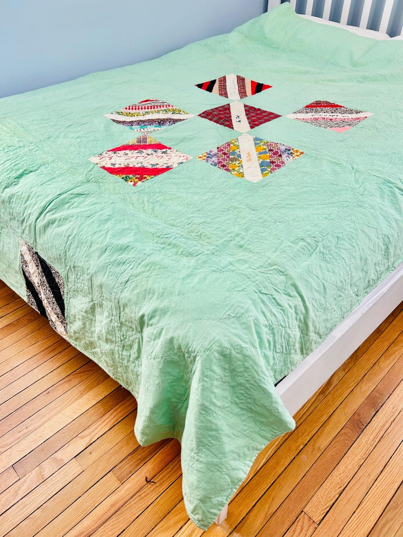 Vintage 1960 Double-sided Signature String Quilt – Arkansas Church ...