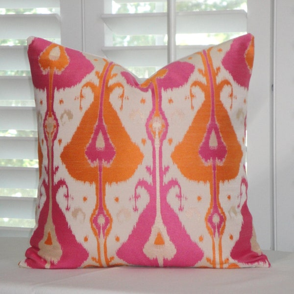 Ikat Pattern Pillow - Etsy