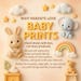 Baby Jungle Cats Wall Art Set – Sleeping Lion, Tiger and Cheetah Cubs ...