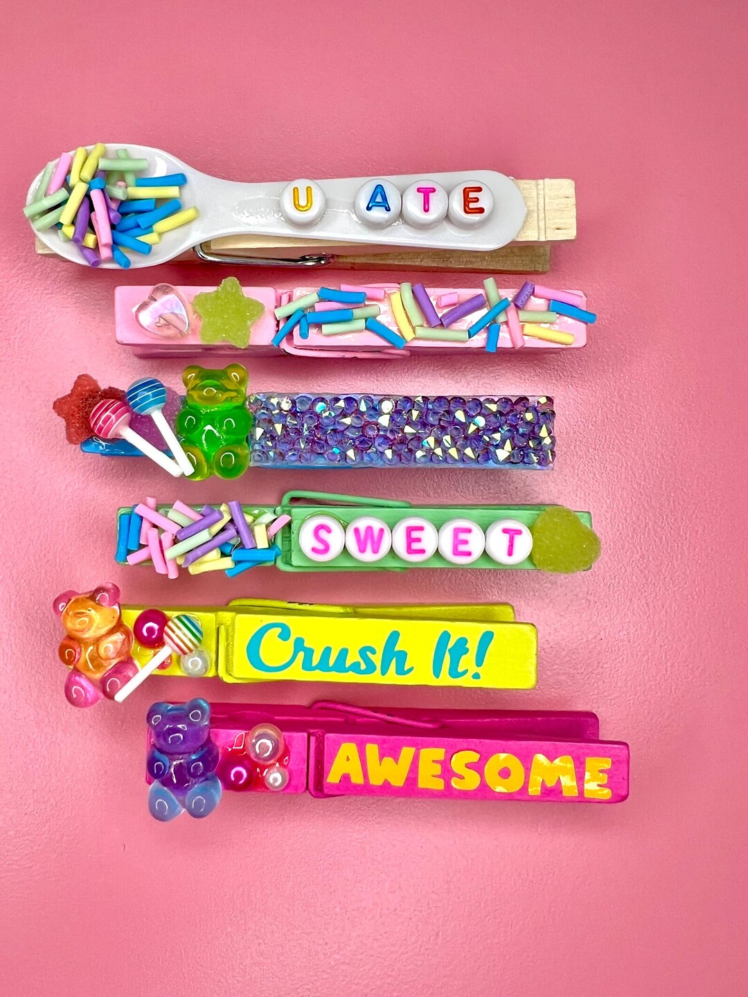 Candy Cheer Pins | Cute Backpack Pins for Cheer Teams, Candyland ...