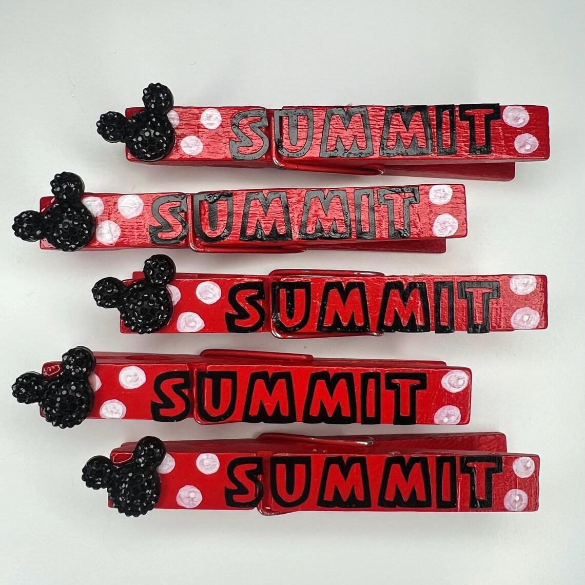 Cheer Pins for Backpack and Gift Bags | Summit Clothespin Spirit Pins ...