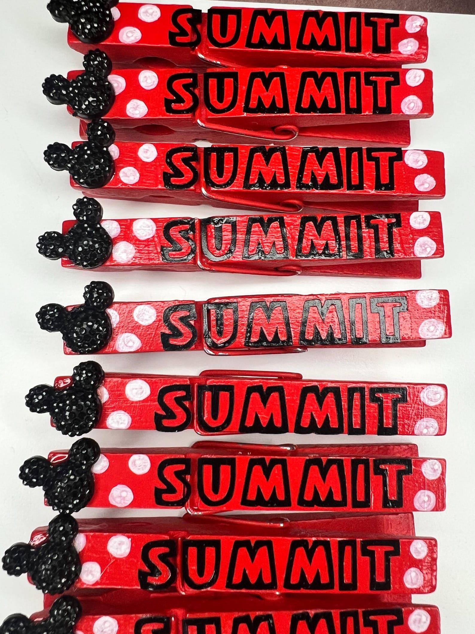 Cheer Pins for Backpack and Gift Bags | Summit Clothespin Spirit Pins ...
