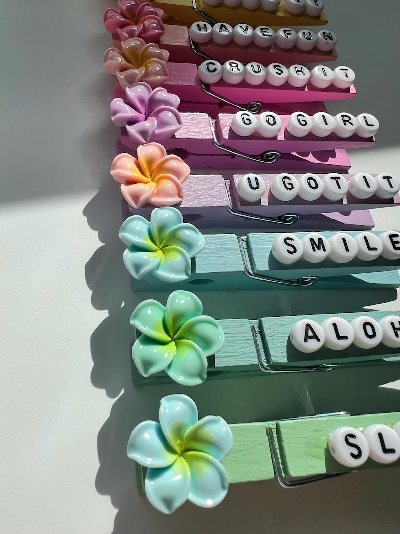 Spirit Pins for Backpack and Gift Bags | Clothespin Spirit Pins ...