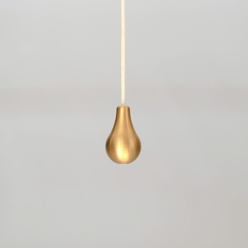 Solid Brass Cord Pull Handles - Light Pull - Blind Pull - Made in UK - Etsy