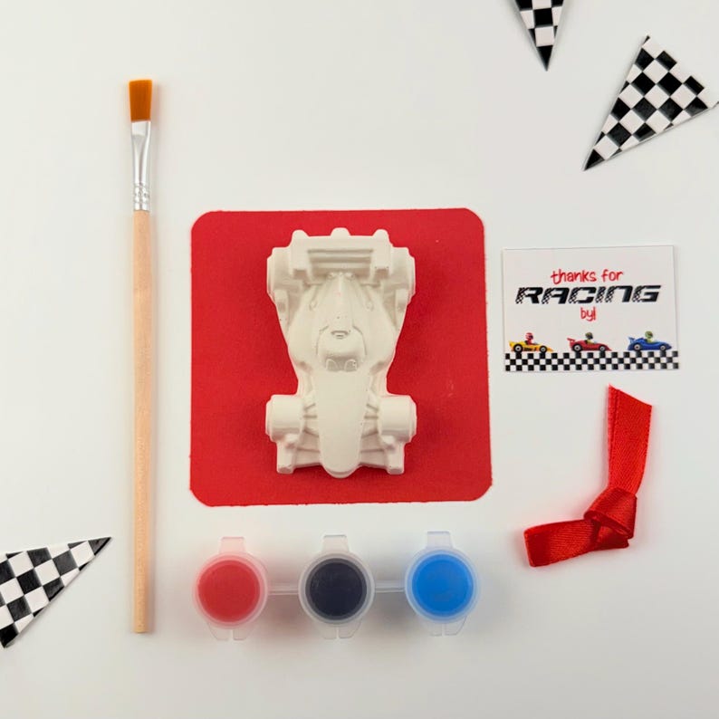 Car Painting Kit Party Favor: Race Day Birthday - Etsy
