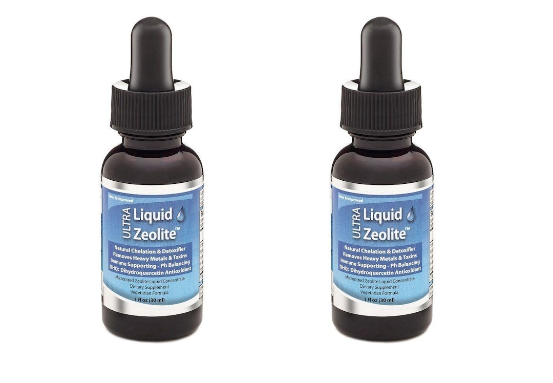 Extra Strength Zeolite Liquid Liquified Detox HEAVY METAL DETOX ...
