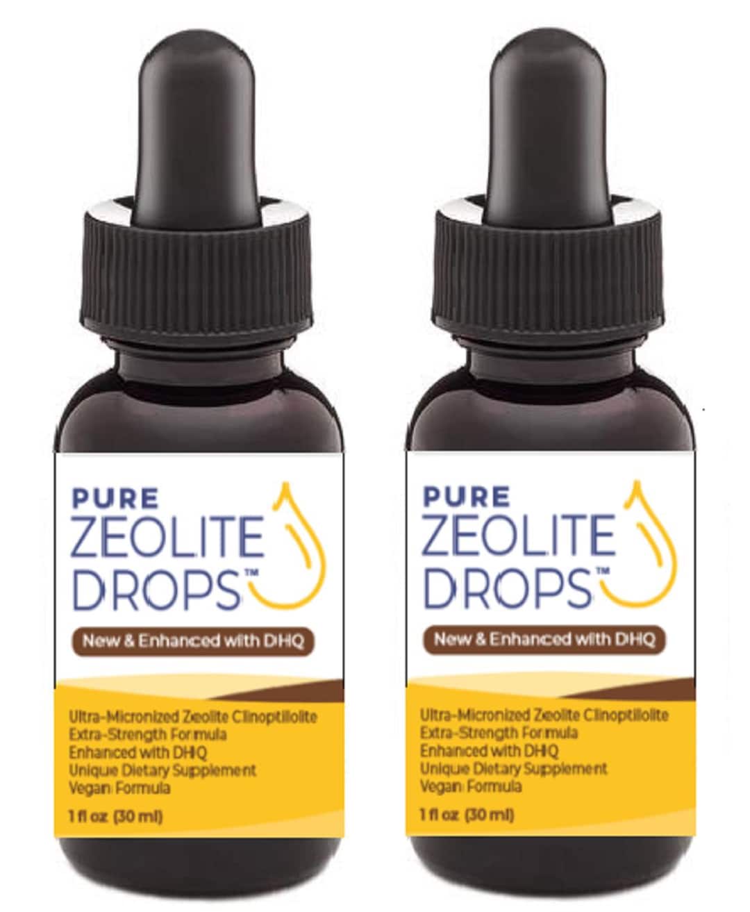 Pure Zeolite Drops Extra Strength Zeolite Liquid Liquified Detox HEAVY ...