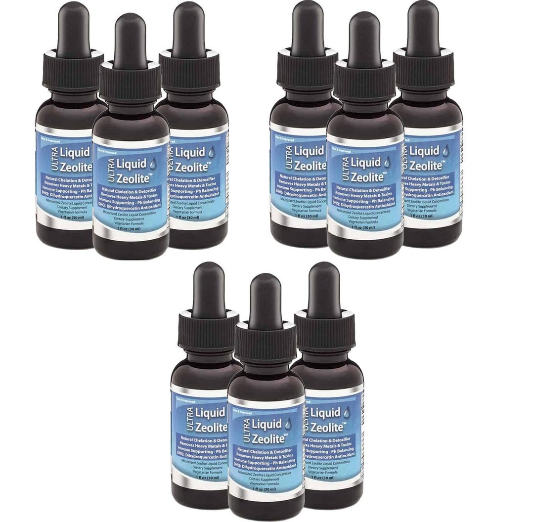 Extra Strength Zeolite Liquid Liquified Detox HEAVY METAL DETOX ...