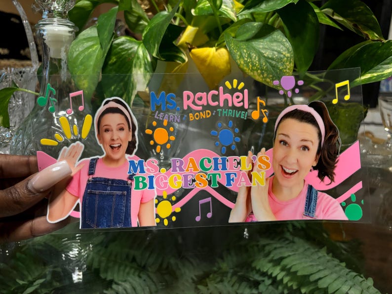 UVDTF Cup Wrap, MS. RACHEL - Ready to Apply, High Quality, Trinkets ...