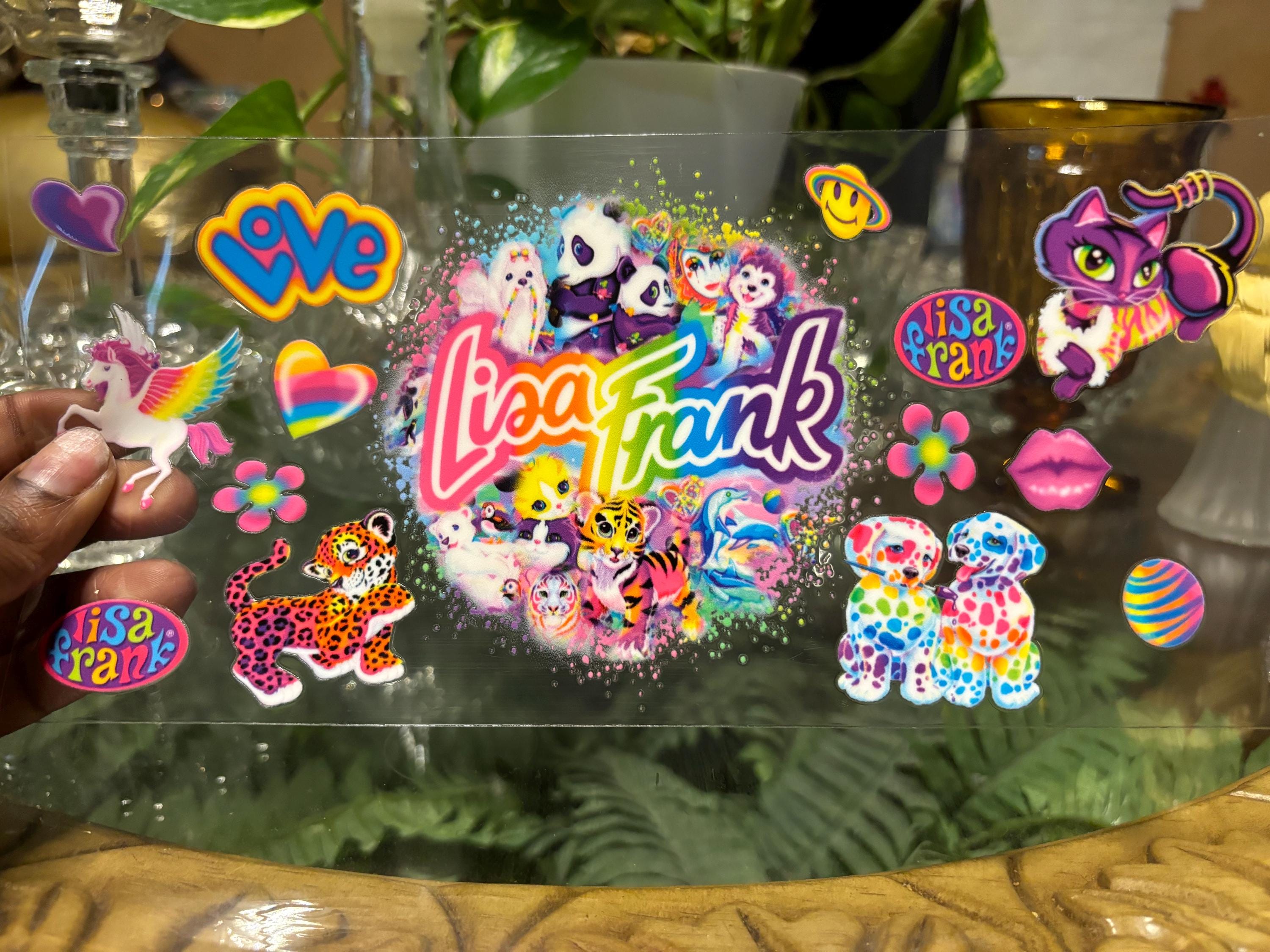 UTDF Cup Wrap , Lisa Frank - Ready to Apply, High Quality-trinkets With ...