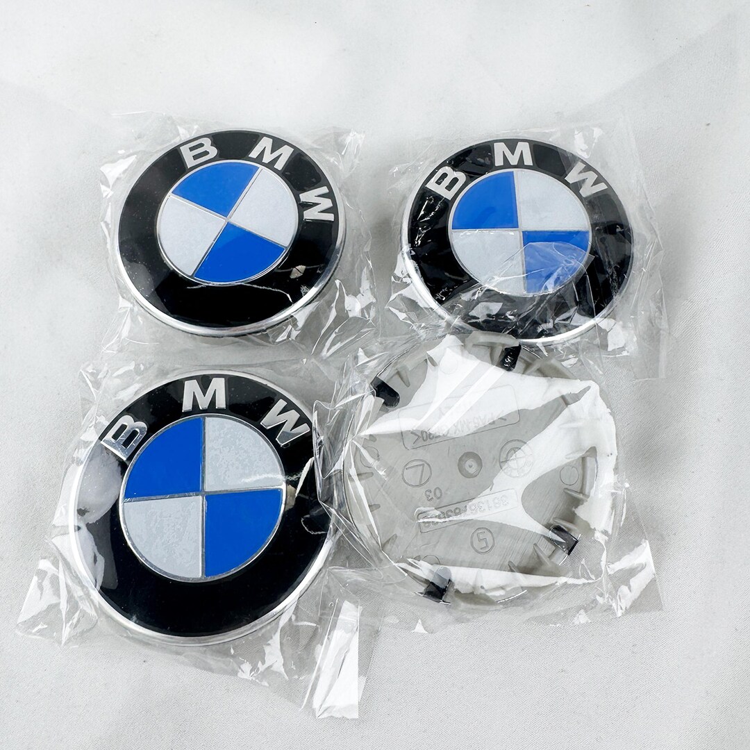 BMW Hub Emblem Set,bmw Wheel Center Caps,56mm Hub Emblems for BMW Rims ...