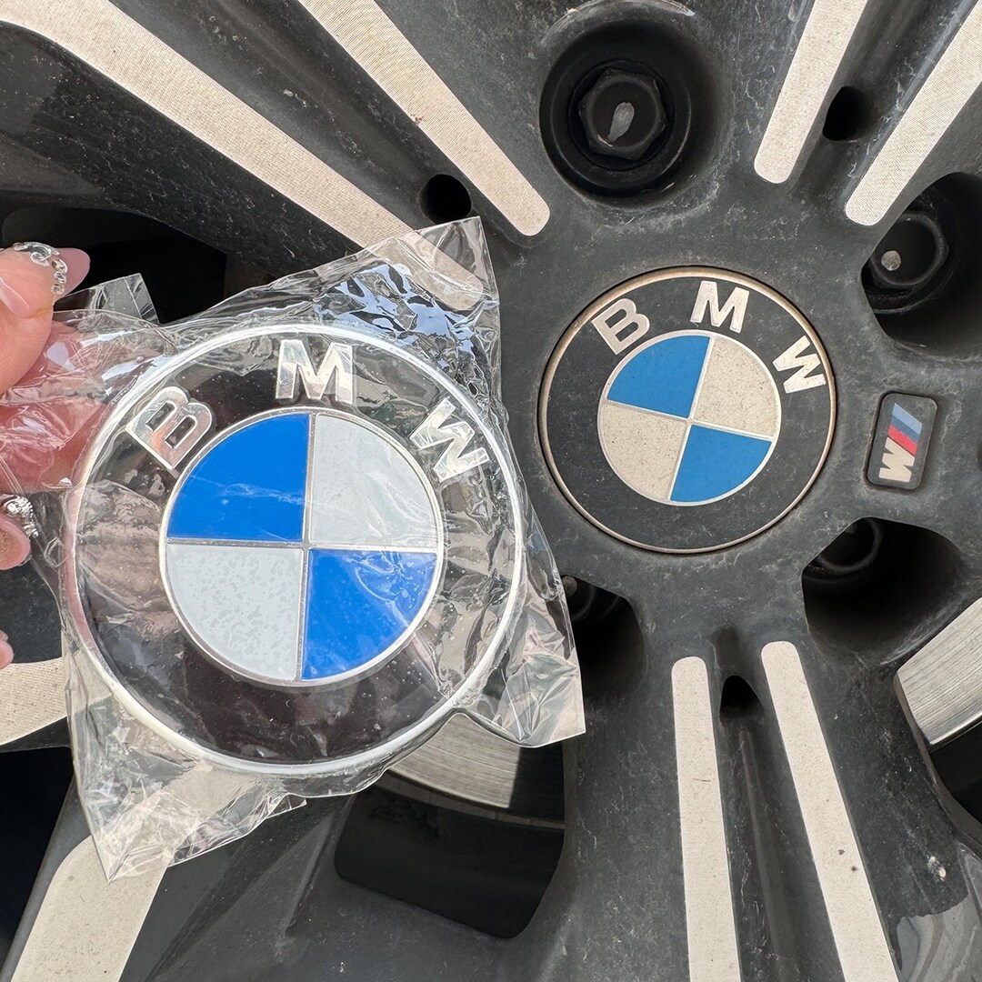 BMW Wheel Center Caps,bmw Hub Emblem Set,56mm Hub Emblems for BMW Rims ...