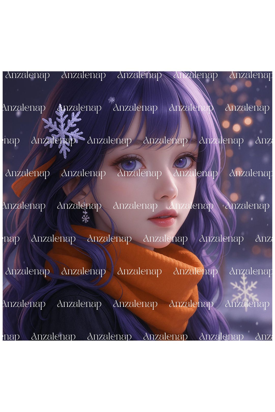 Genshin Impact Raiden Shogun Fanart | HD Digital Download | Ultra ...