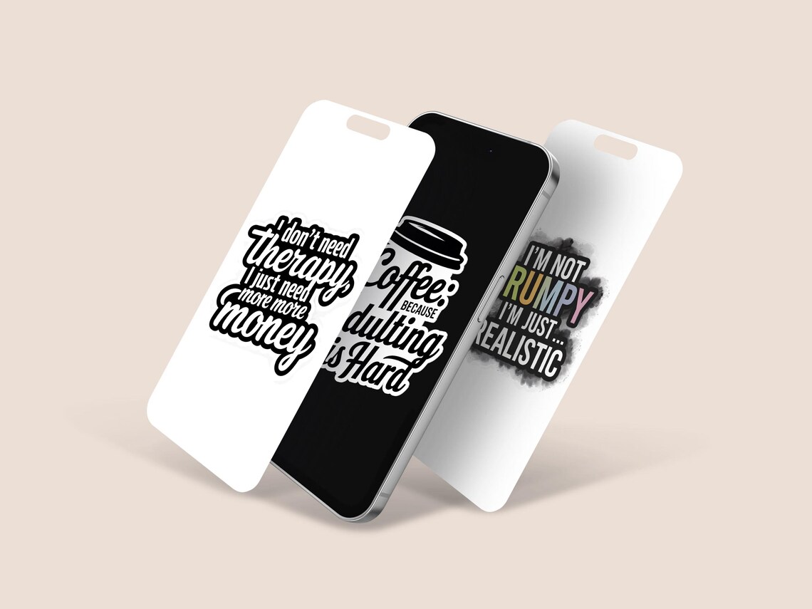 Funny Printable Stickers PNG | Snarky & Sarcastic Sticker Bundle ...