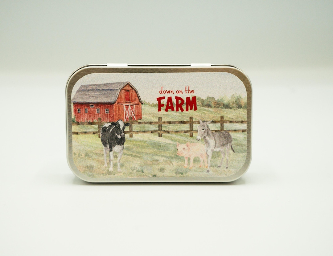 Mini Magnetic Farm Tin: Travel, Busy Quiet Toys for Kids (set of 8 ...