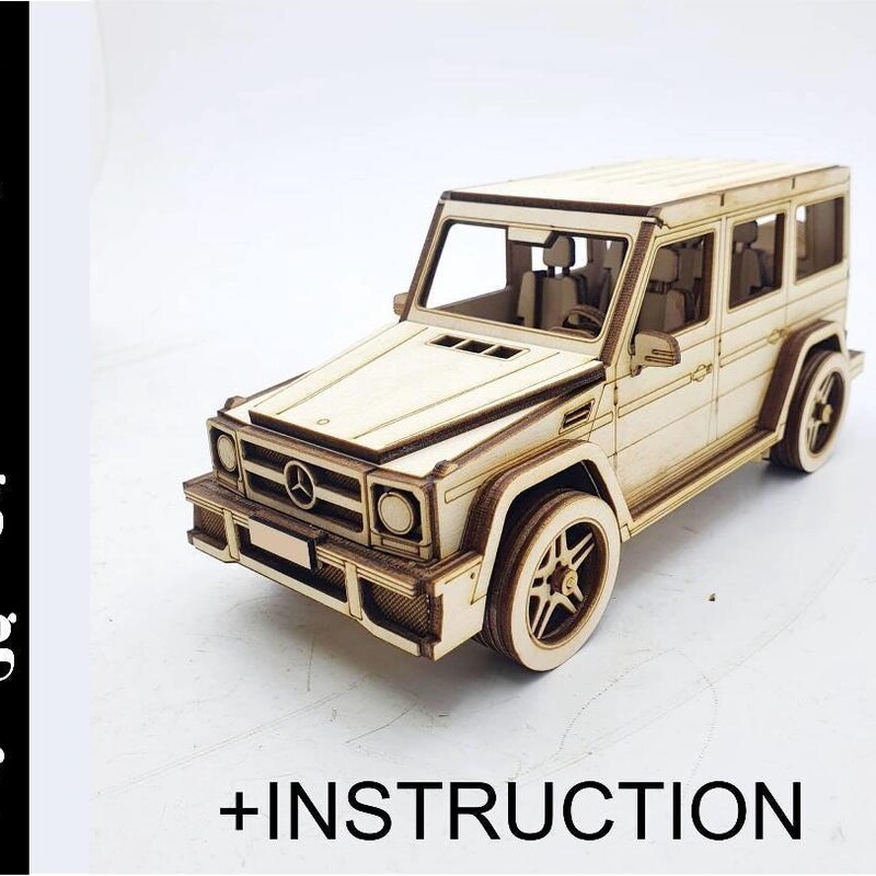 Handmade Wooden Model Car - Etsy