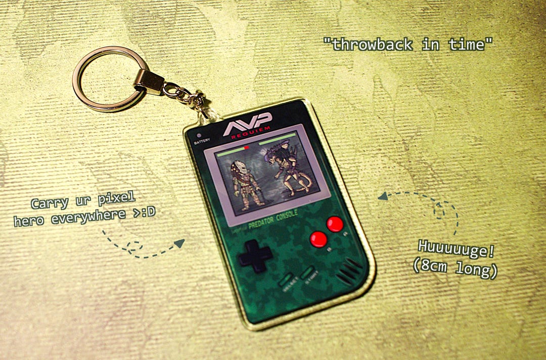 AVPR 80mm Game Keychain - Etsy