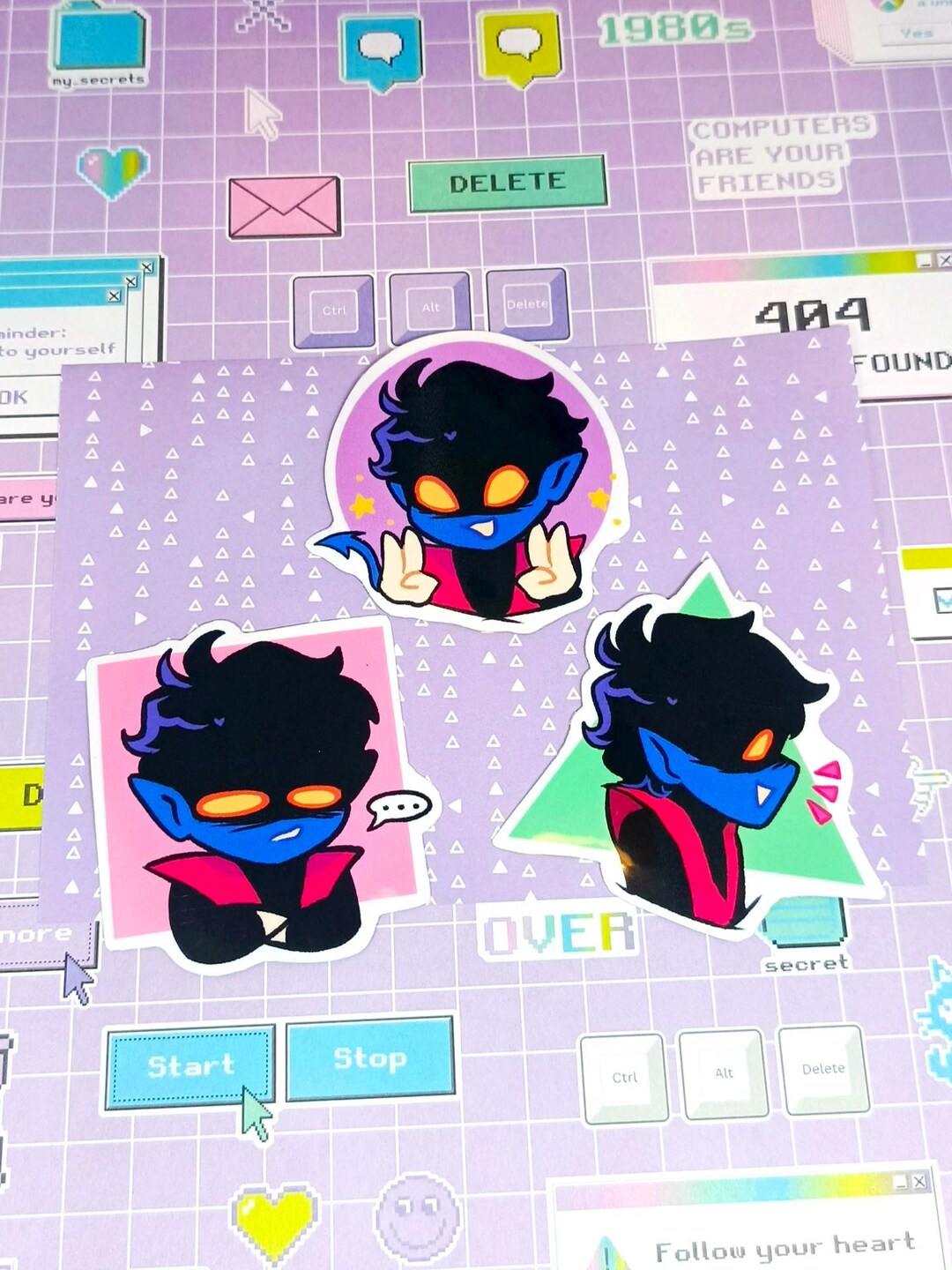 Nightcrawler Kurt Silly Magnet Set. - Etsy