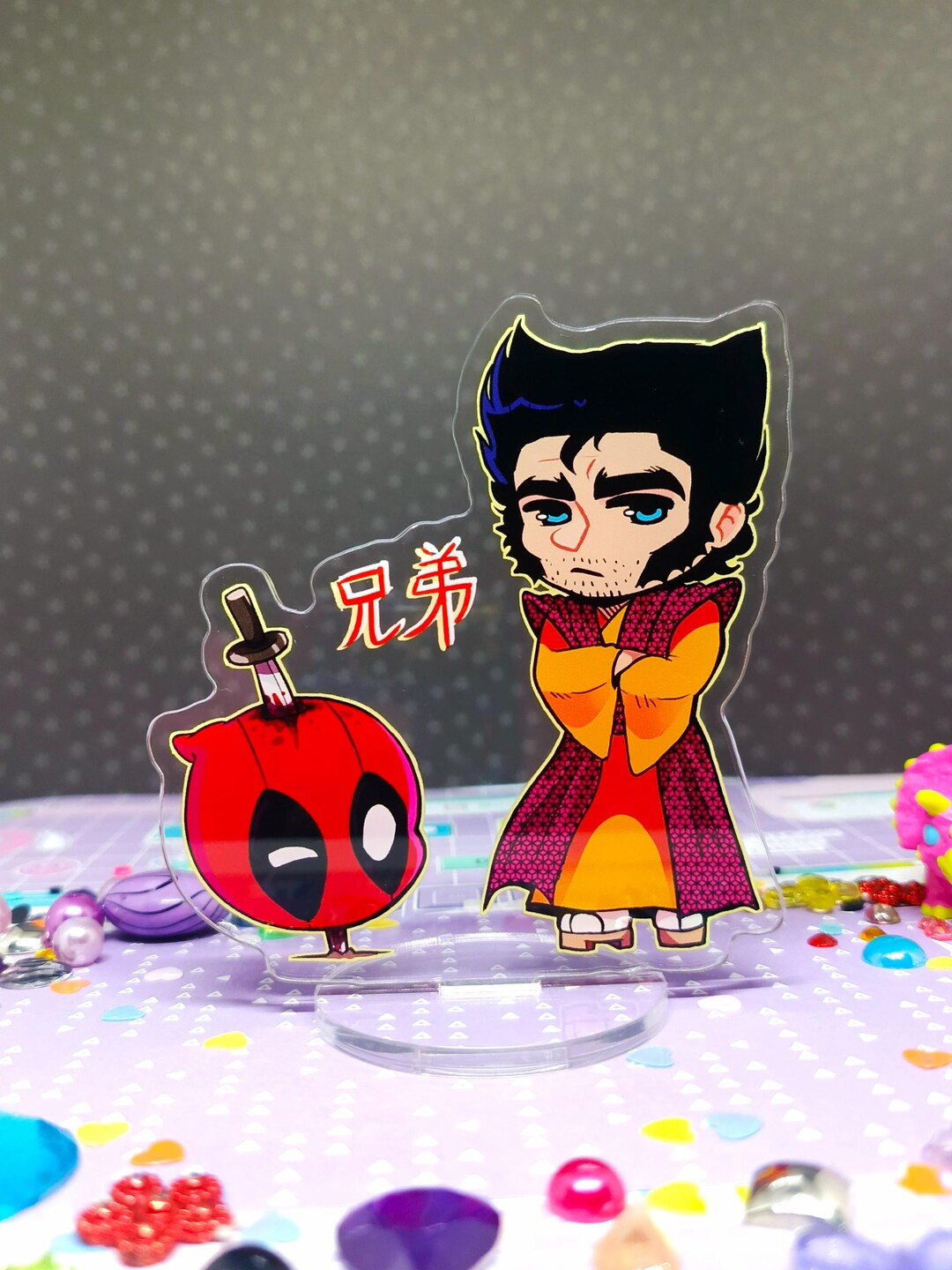 Japanese Poolverine Acrylic Standee - Etsy