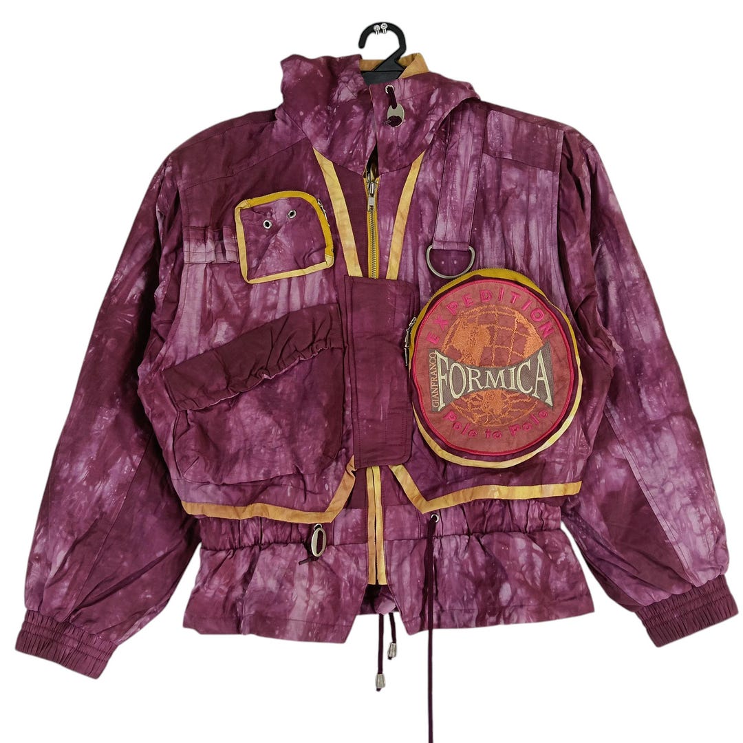 Vintage Formica Ski Wear Hoodie Jacket Large Formica Italian Alpine ...