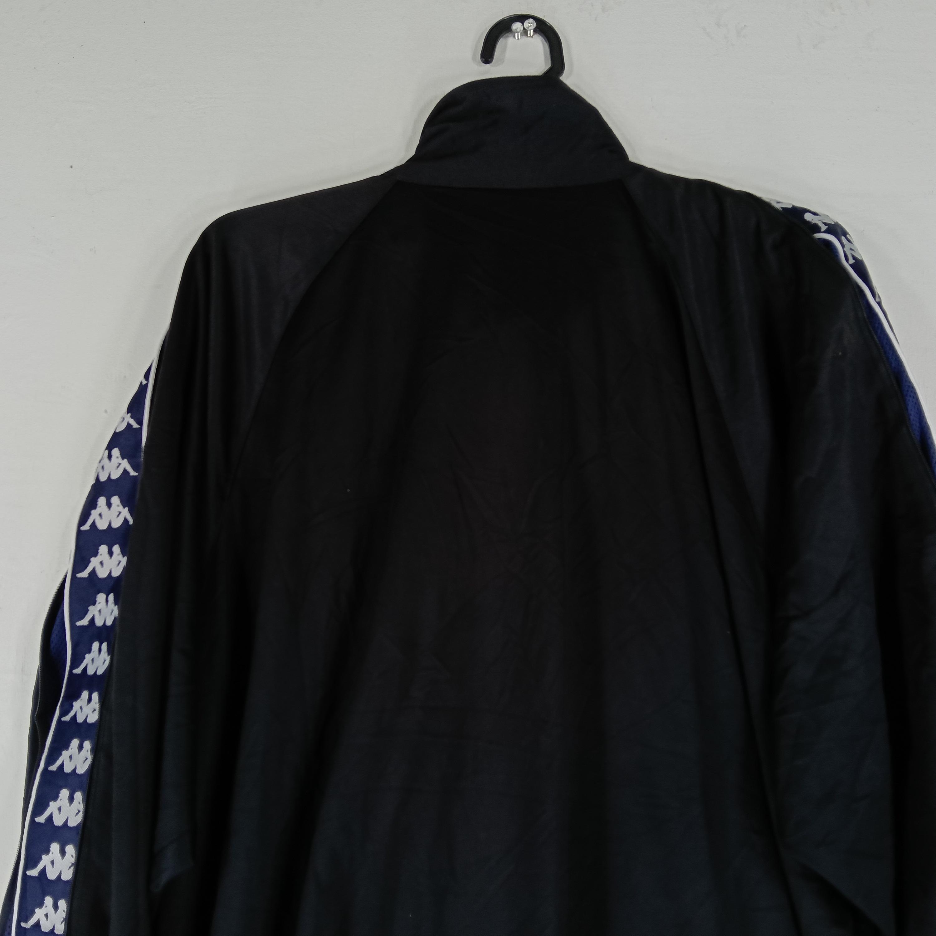 Vintage Kappa Black Side Tape Logo Xxxlarge Jacket Windbreaker Kappa ...