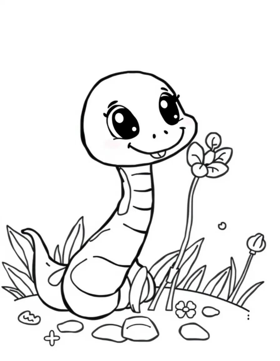 Snake Coloring Pages Downloadable and Printable - Etsy