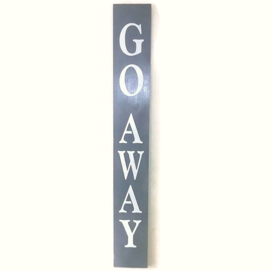 Go Away Porch Sign You Pick Color - Etsy