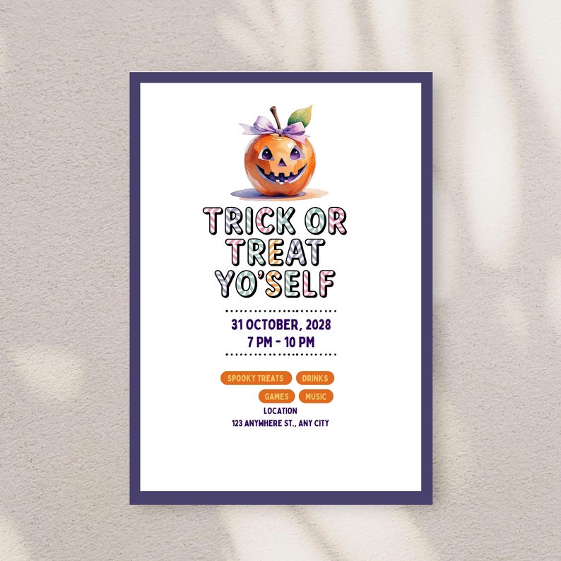 Kawaii Halloween Treats Clipart Bundle: Watercolor Ghost Cookies (PNG ...