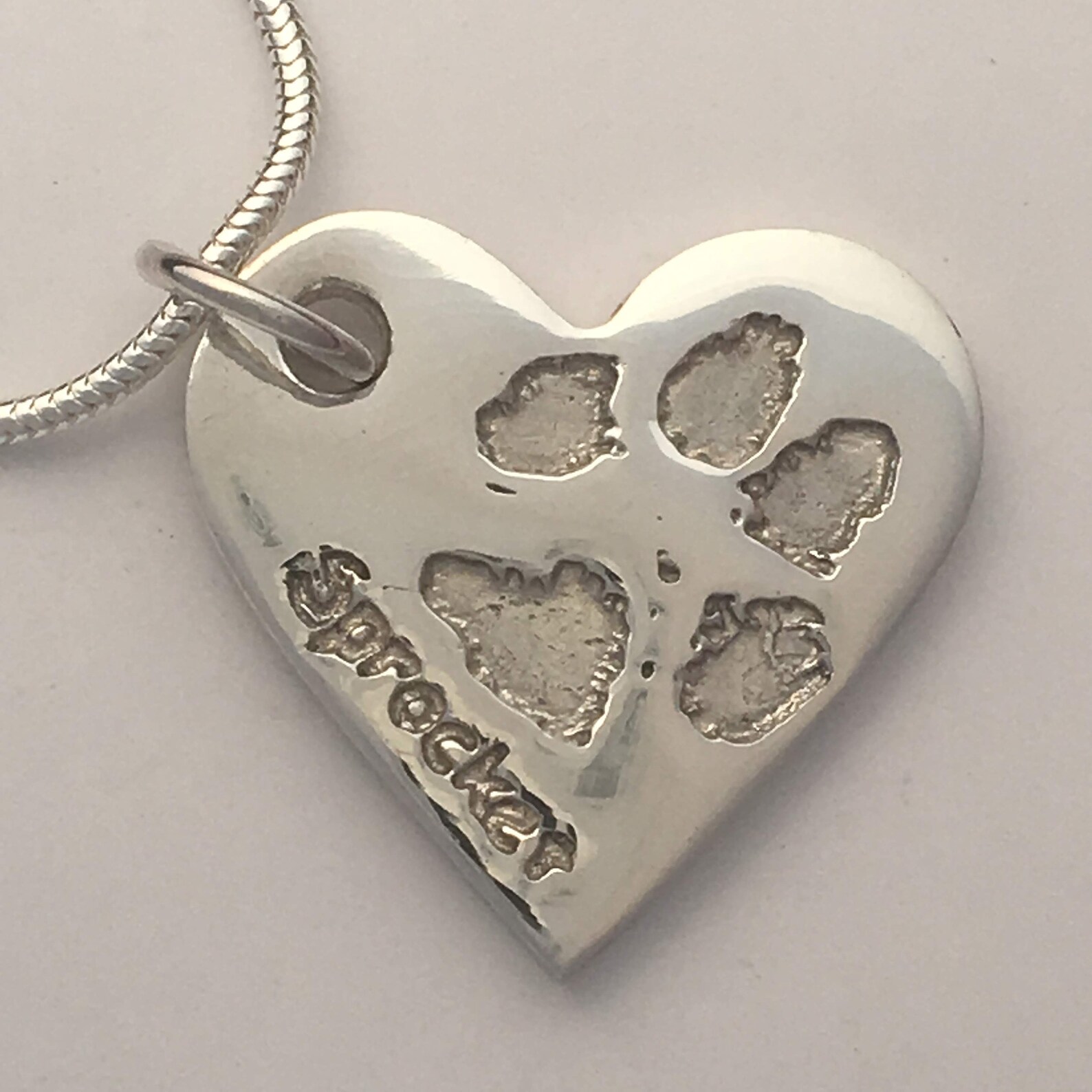 Handprint Keychain Handprint Keyring Heart Keychain | Etsy