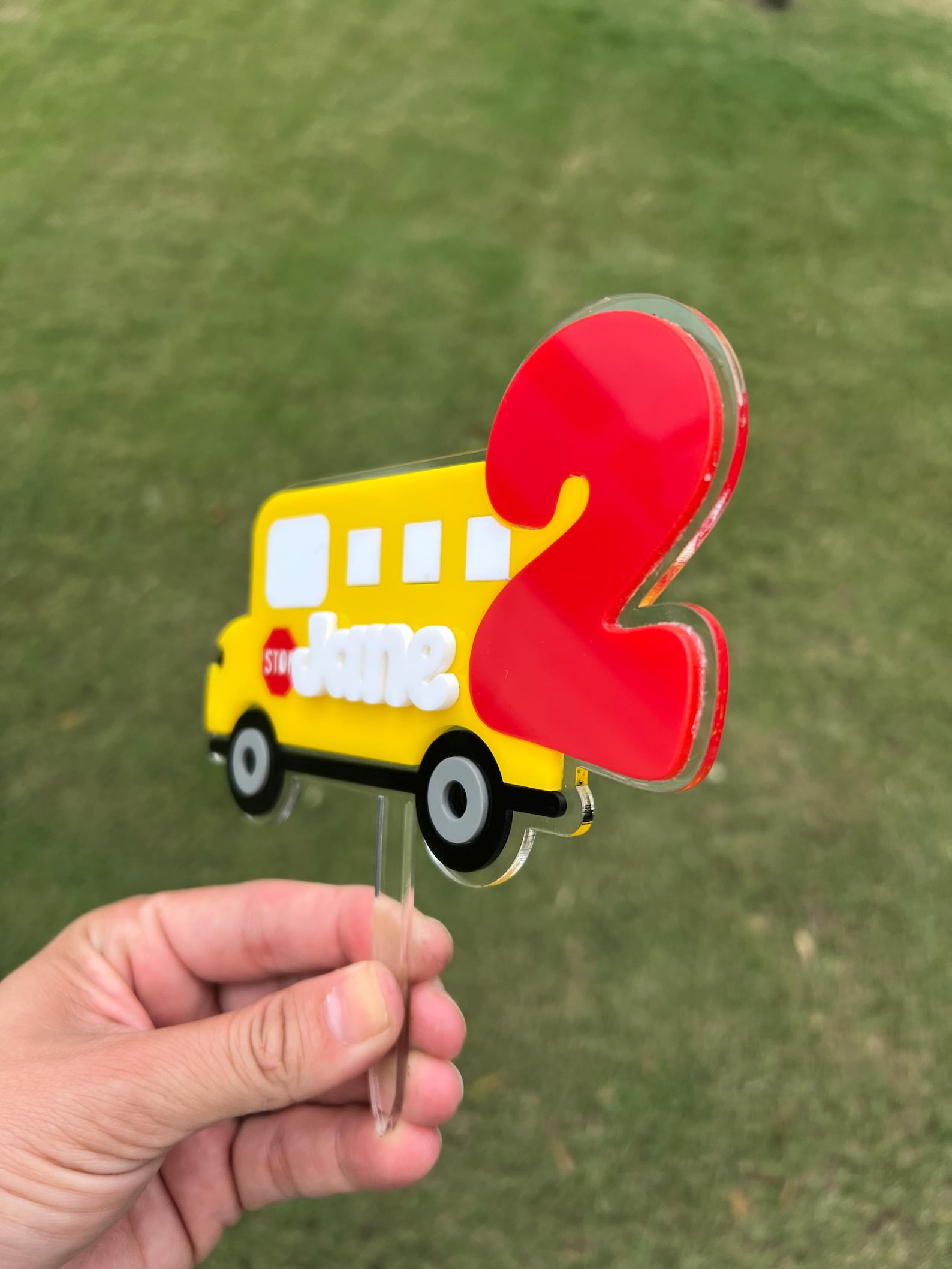 Bus Cake Topper, Wheels on the Bus, Bus Birthday Party - Etsy