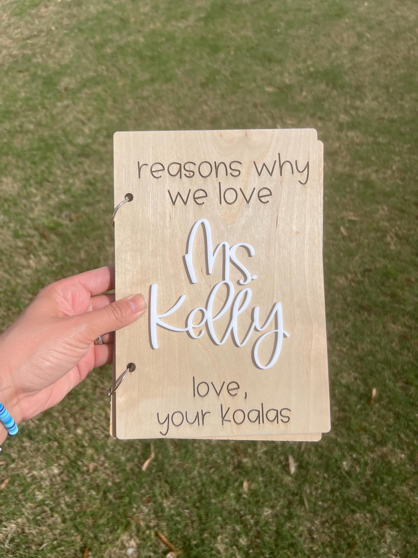 Teacher Appreciation Book Cover, Teacher Appreciation Gift, Teacher ...