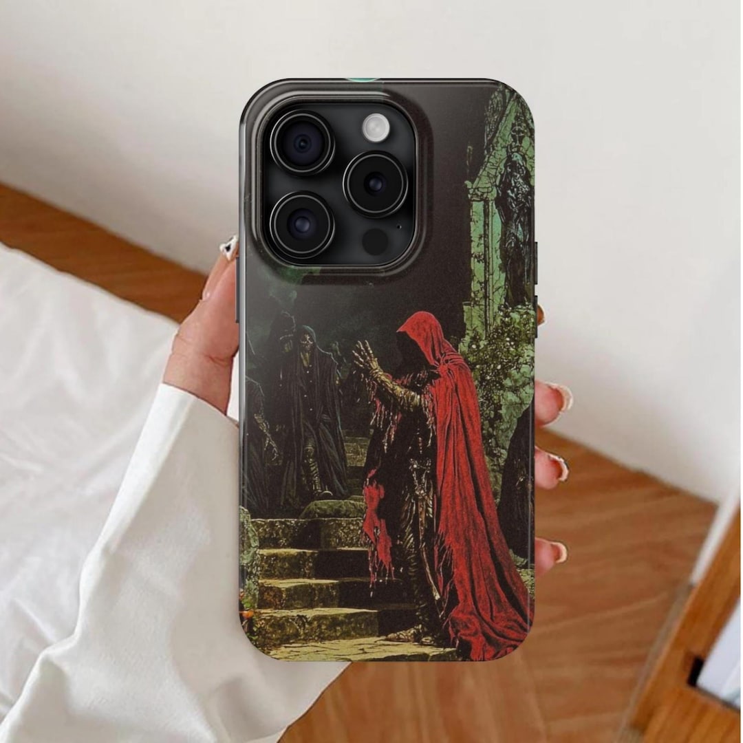 Dark Fantasy Medieval Phone Case, Vintage Fantasy iPhone Cover ...